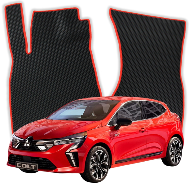 Dywaniki samochodowe EVA do Mitsubishi Colt LPG 7 gen Hatchback 5 drzwi ...