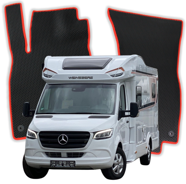 Dywaniki samochodowe EVA do Mercedes-Benz Sprinter 2-osobowy Weinsberg ...