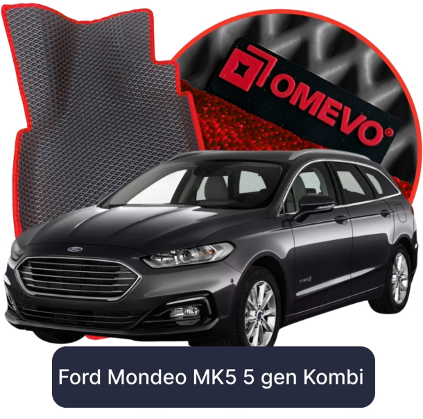 OMEVO 5D Pro EVA Dywaniki - Ford Mondeo MK5 5 gen Kombi (2014-2022)